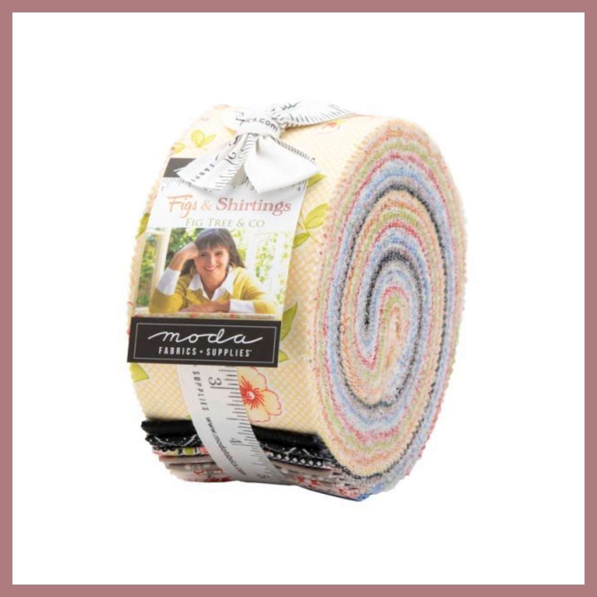 Patchworkstoffe "Figs & Shirtings",Jelly Roll – Patchwork-Glück