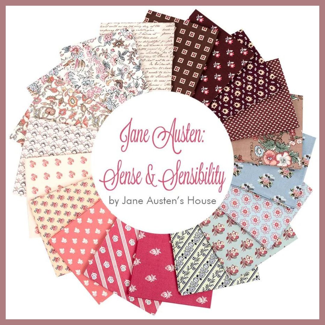 "The Barton Cottage", Sense & Sensibility, Jane Austin, Quilt Kit, Ril ...